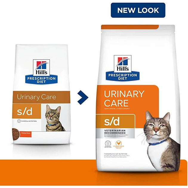 Hill's - S/D 貓膀胱健康 4lbs / Feline S/D Urinary Care 4lbs – Pettington 柏靈頓獸醫寵物用品