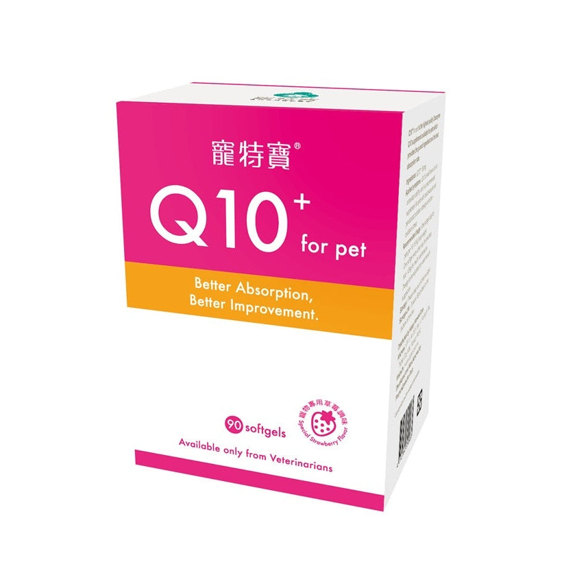 寵特寶 Vetdicate - Q10+ FOR PET (30粒/90粒) – Pettington 柏靈頓獸醫寵物用品