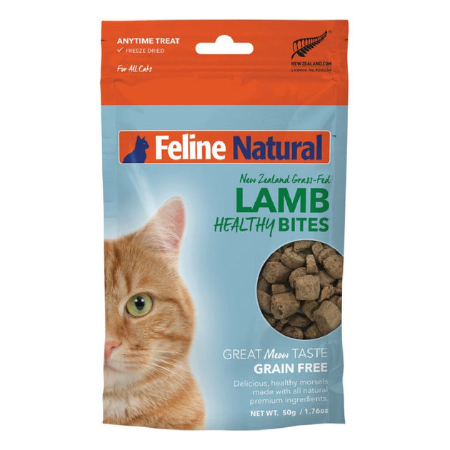 Feline Natural - F9 凍乾健康貓零食 - 羊肉 (50g) – Pettington 柏靈頓獸醫寵物用品
