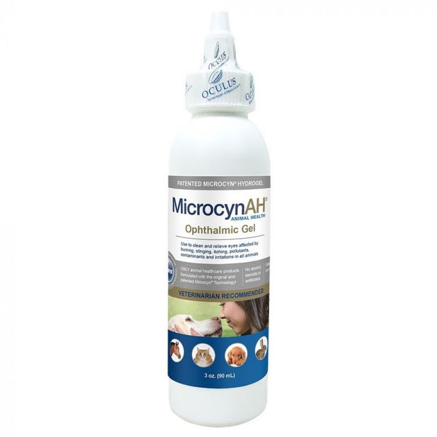 MicrocynAH Eye Gel 麥高臣寵物神仙洗眼啫喱 90ml – Pettington 柏靈頓獸醫寵物用品