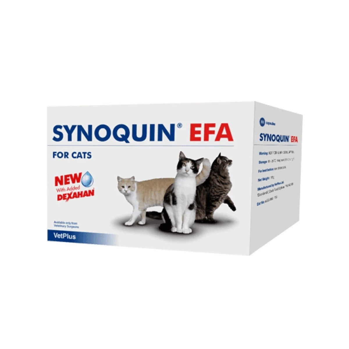 VetPlus - Synoquin 貓用關節補充膠囊 90粒 / Synoquin Capsule (Joint Supplements ...